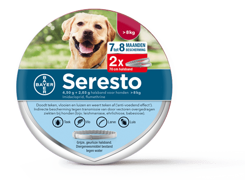 Seresto Vlooien- en Tekenband Hond kopen? Veilig en betrouwbaar bestellen!